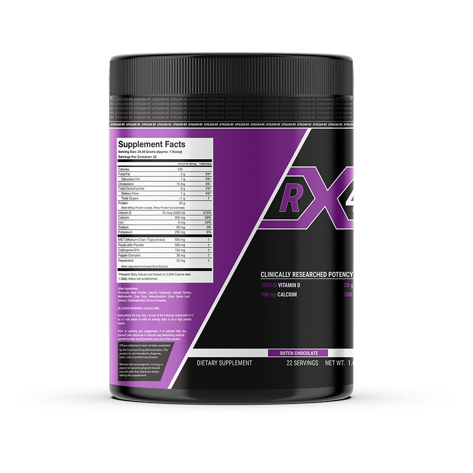 ATHLEAN-RX 4 ULTIMATE POST-WORKOUT PROTEIN FOR WOMEN | ATHLEAN-X