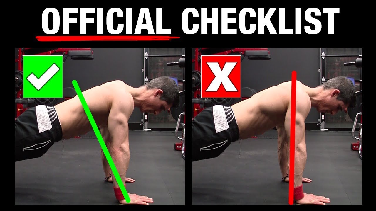 How To Do Push Ups Correct Form Every Time ATHLEAN X How To Do Push Ups Correct Form Every Time ATHLEAN X